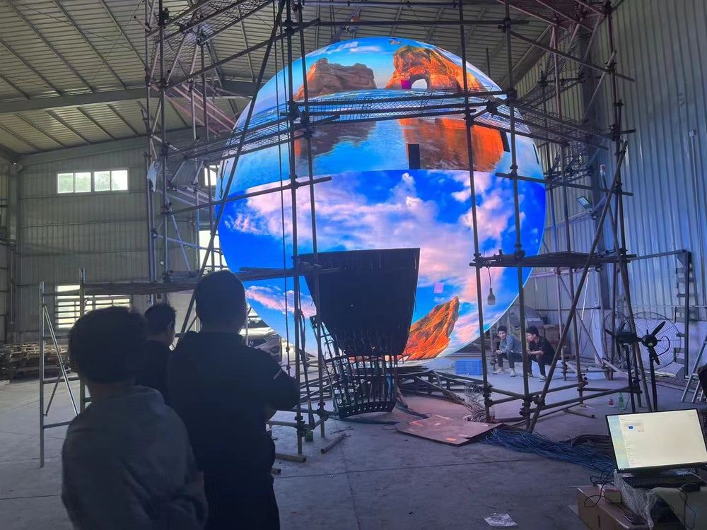 Sphere LED Display | LED Sphere Screen | 3D Ball Display Solutions