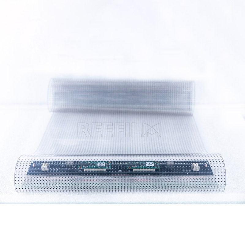 Self-adhesive Transparent LED Film Display Sample Kit – LEDLightsWorld