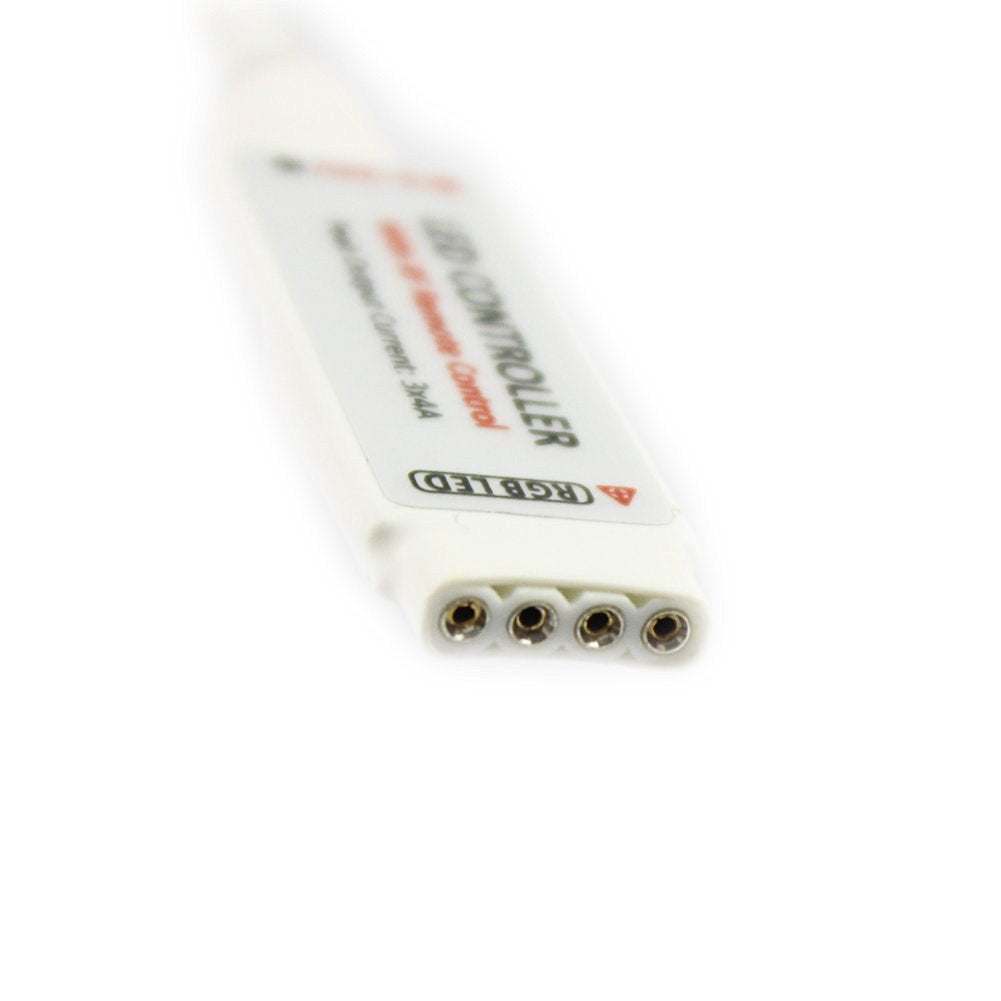 RF Wireless Mini LED Controller with 10-key Remote 5V-24V 12A / 3 Chan ...