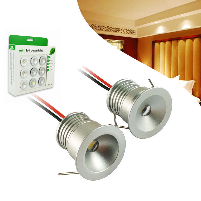 9pcs Pack Mini 1inch 1W Waterproof LED Step Lights IP65 Rated LED Deck