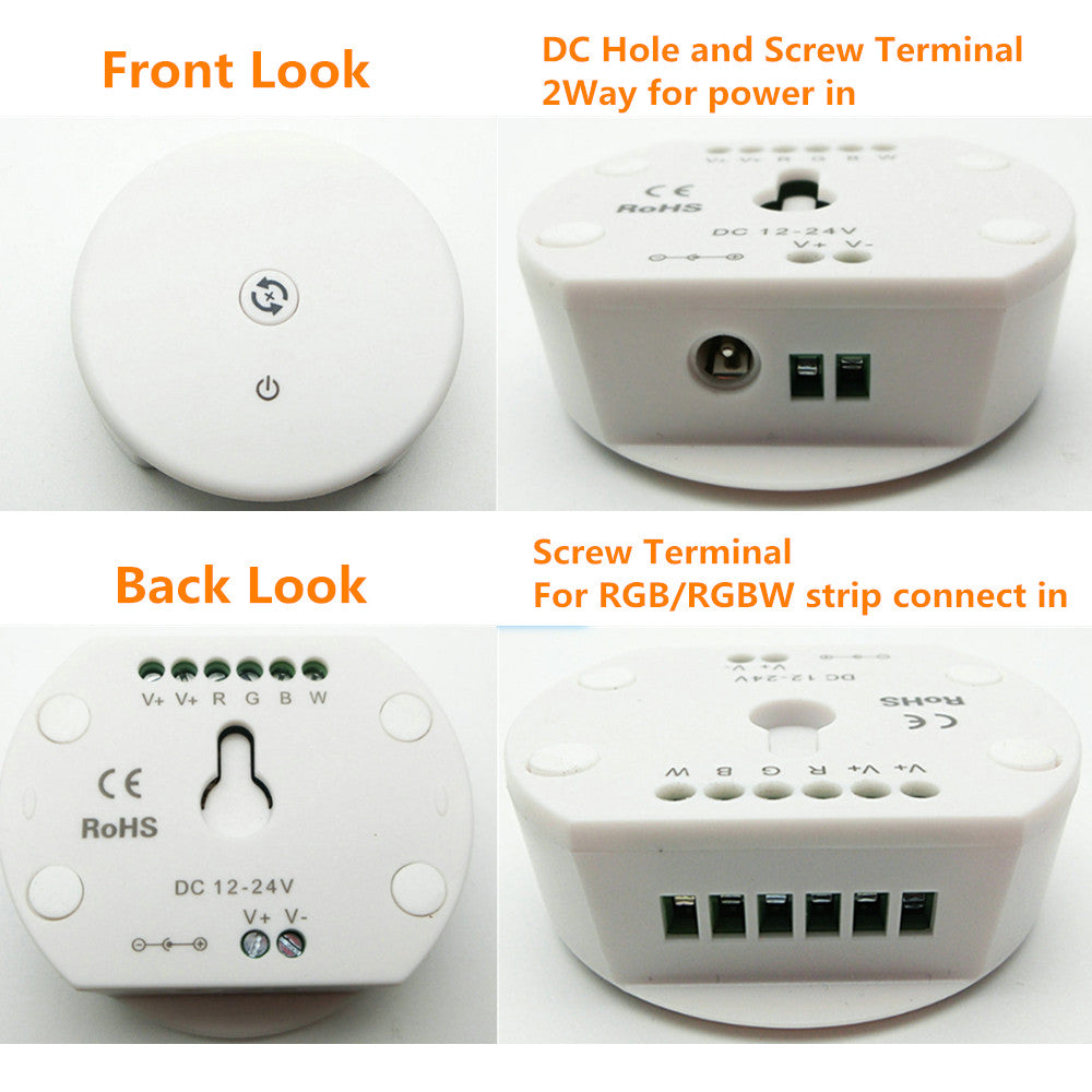 UFO WiFi Smart Phone App Controllable LED RGB / RGBW Controller Wirele ...